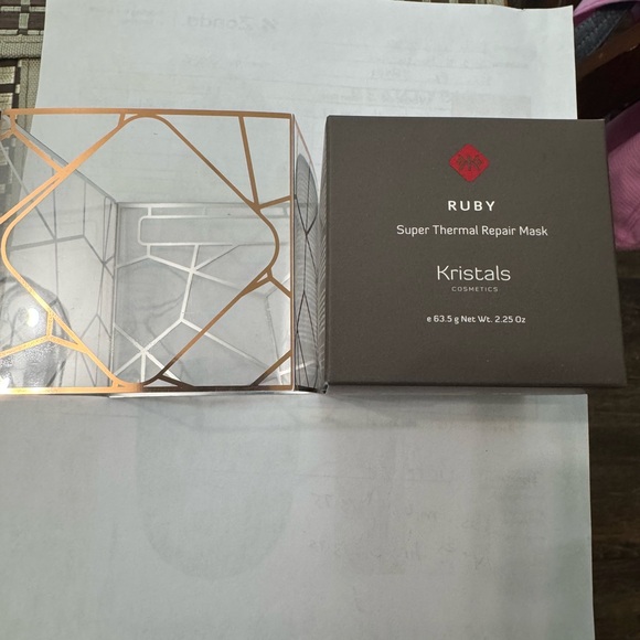 Kristals | Skincare | Ruby Super Thermal Repair Mask By Kristals | Poshmark